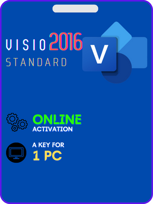 Visio 2016 Standard [ 1 PC ] – bbkn1.com